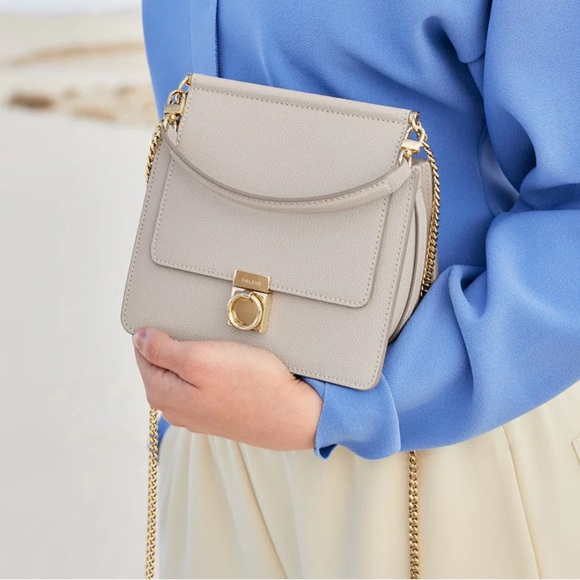 Polene | Bags | Polene Sept Mini In Grained Chalk | Poshmark